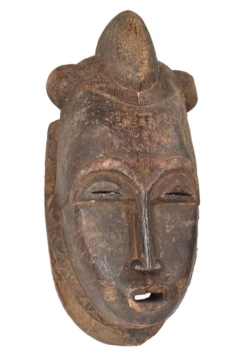 Baule Portrait Mask Kpan Mblo Côte d'Ivoire – Africa Direct