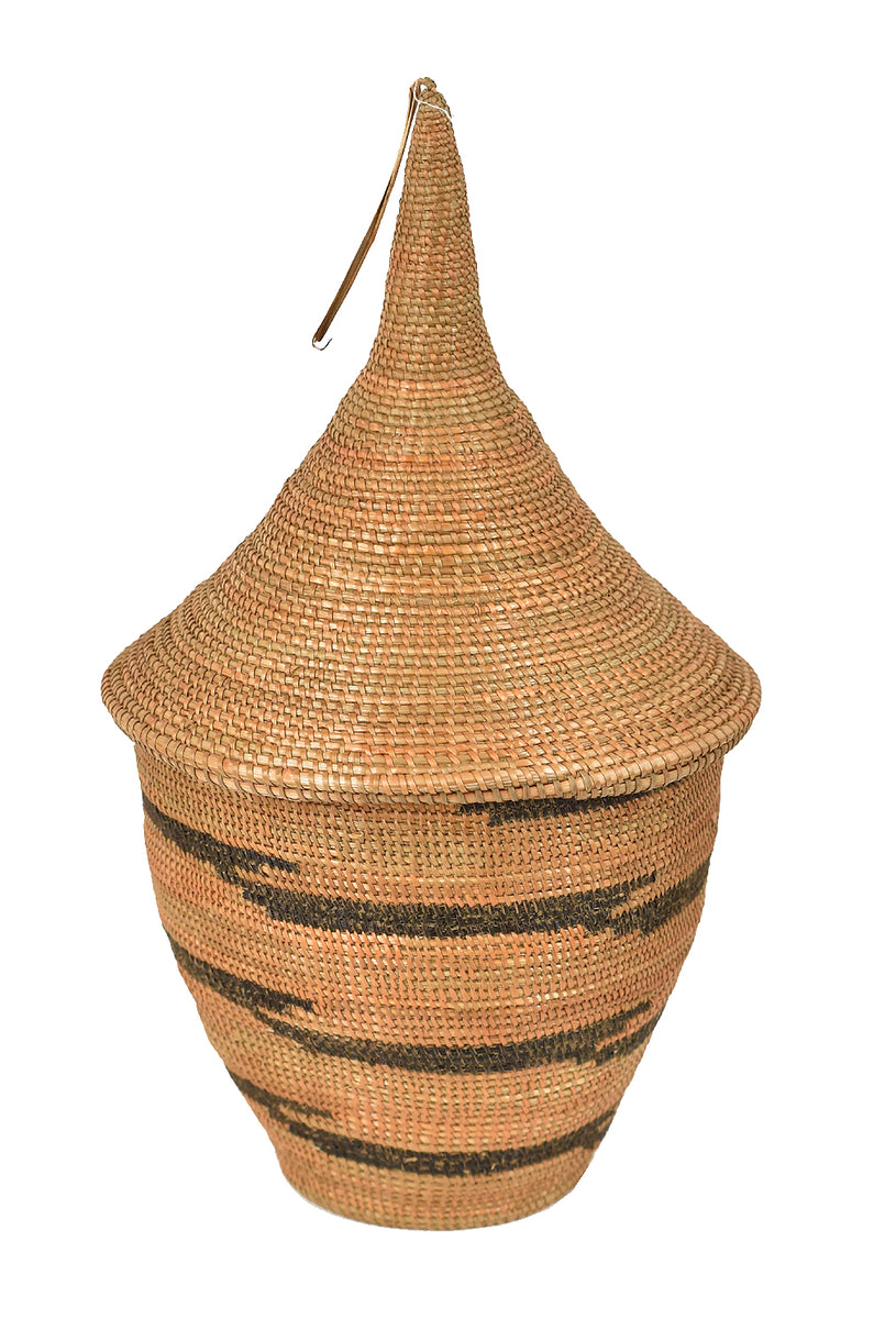 Tutsi Lidded Handwoven Basket 7.5 Inch Rwanda – Africa Direct