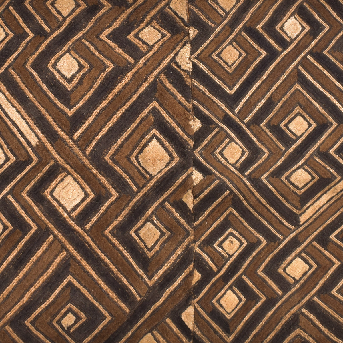 Kuba Square Raffia Textile Congo 54x25 Inch – Africa Direct