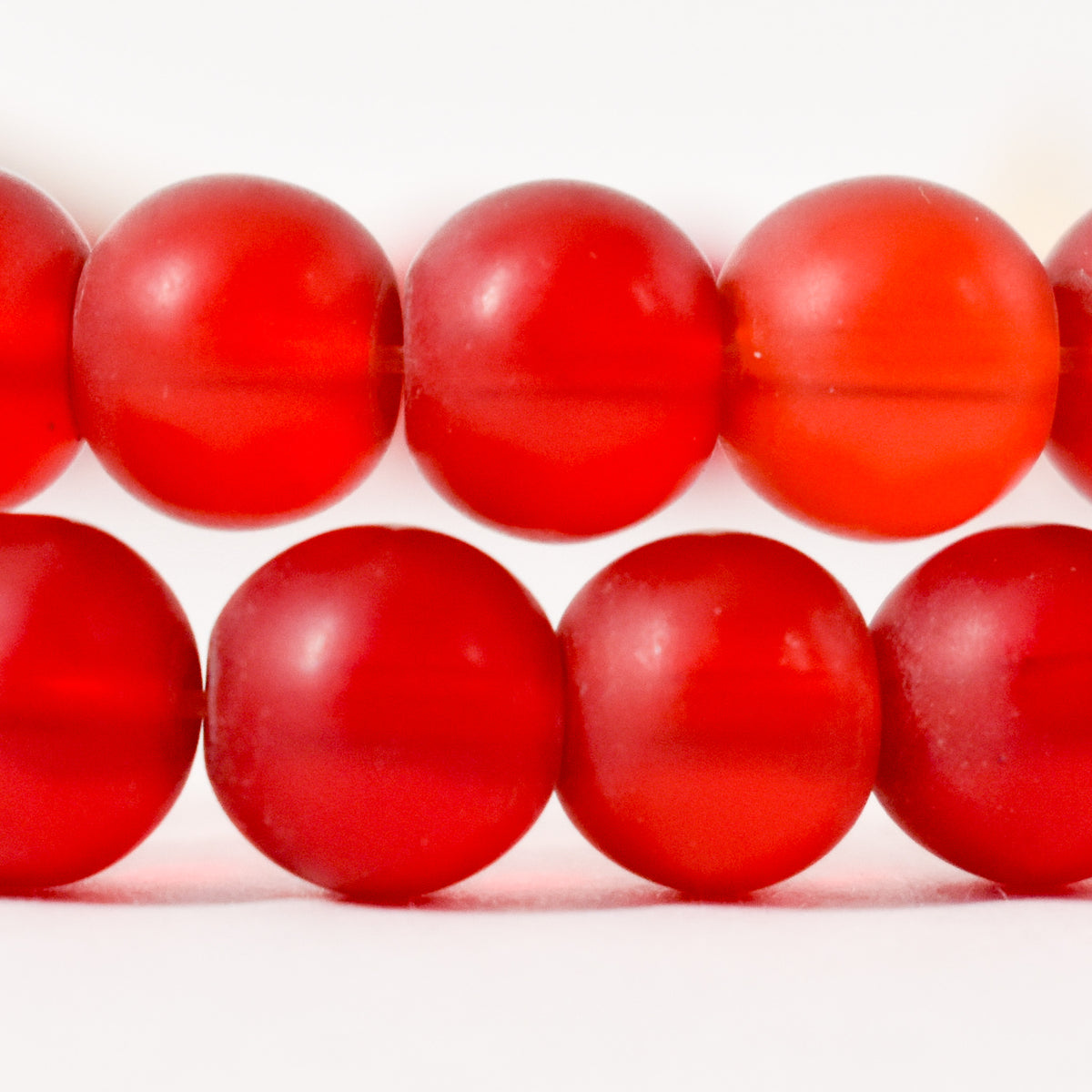 Cranberry Translucent Red Trade Beads – Africa Direct