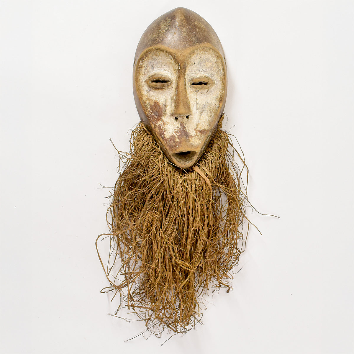 Lega Bwami Society Mask with Raffia Congo – Africa Direct