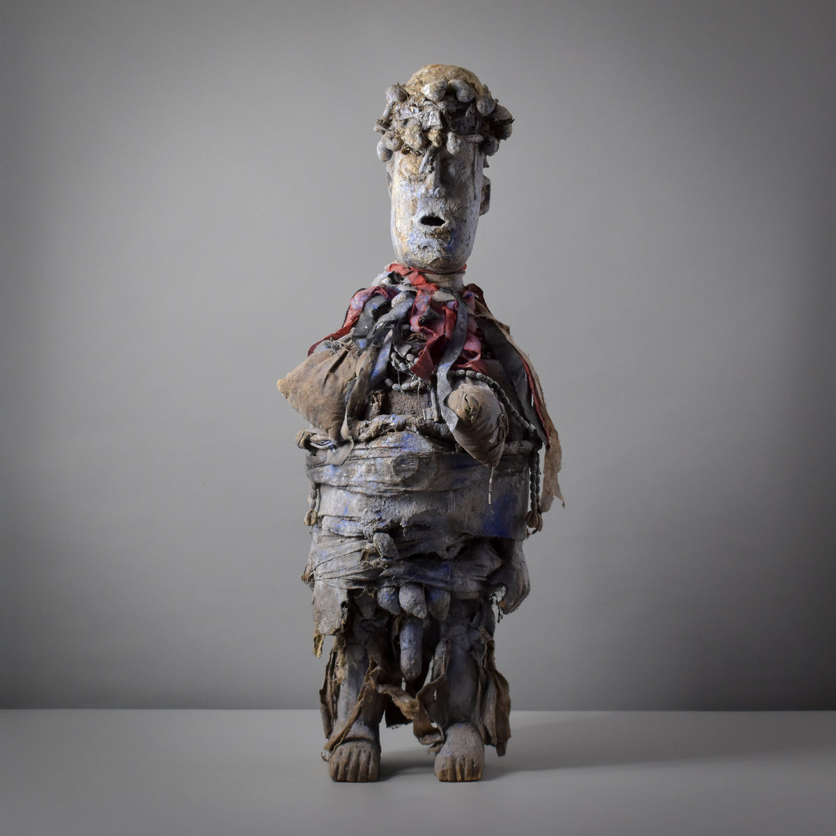 Fon Vodun Bocio Male Fetish Figure with Cowrie Shells Benin – Africa Direct