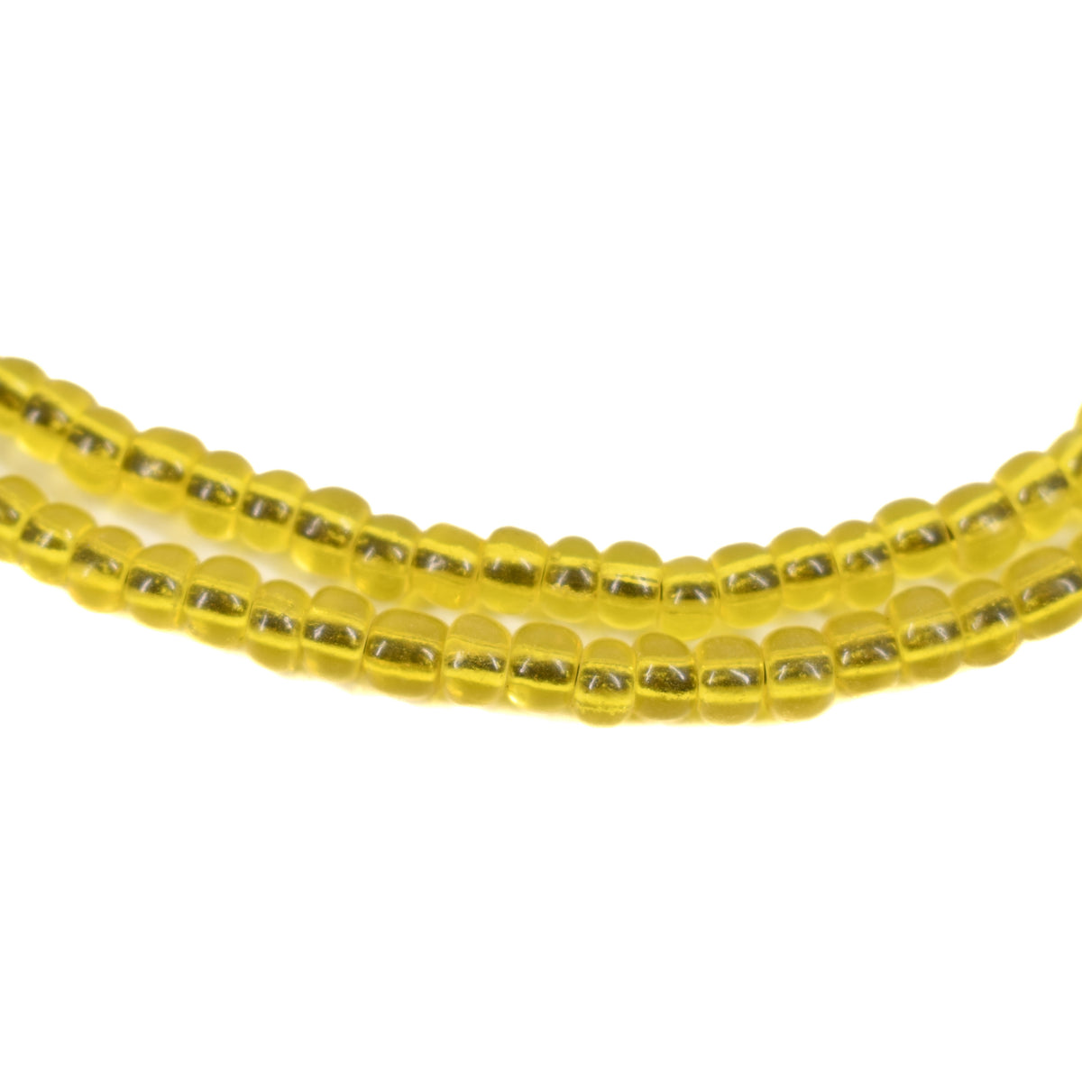 Translucent Padre Yellow Trade Beads – Africa Direct