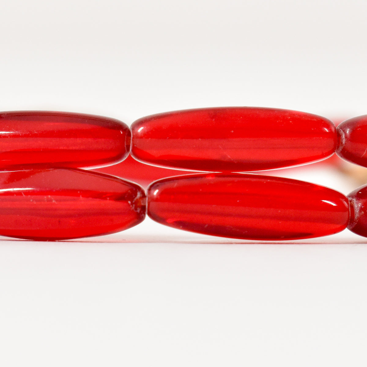 Bohemian Faceted Red Trade Beads Small – Africa Direct
