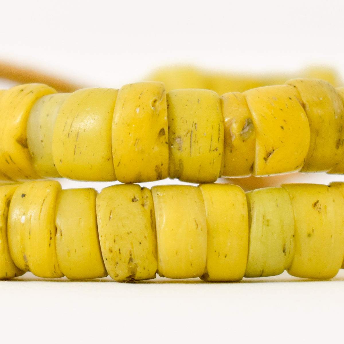 Hebron Yellow Trade Beads – Africa Direct