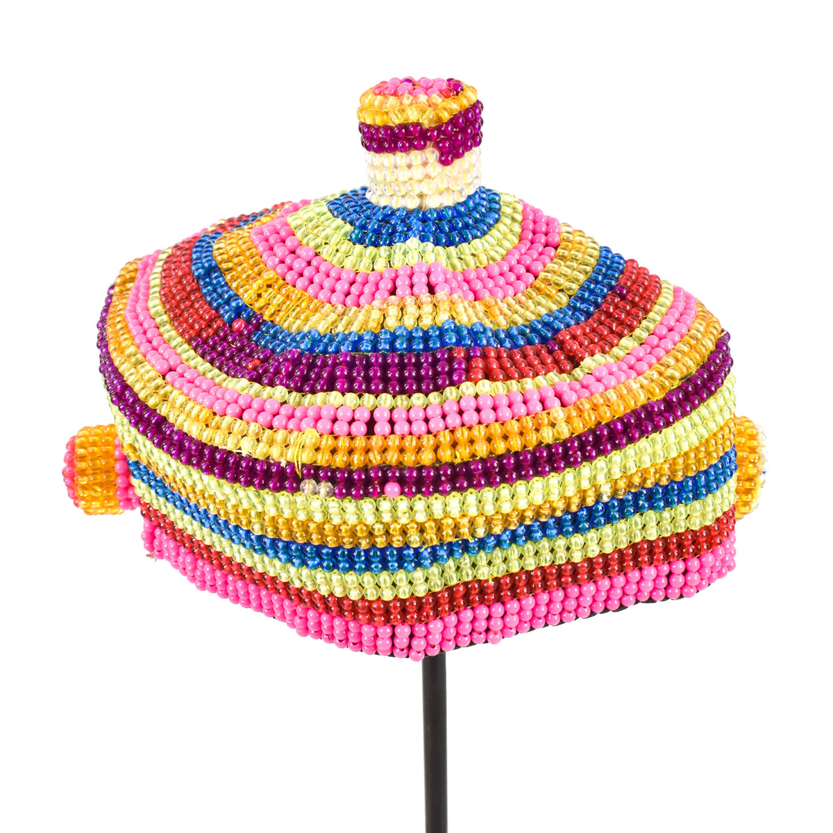 Pende Beaded Chief's Hat Congo – Africa Direct