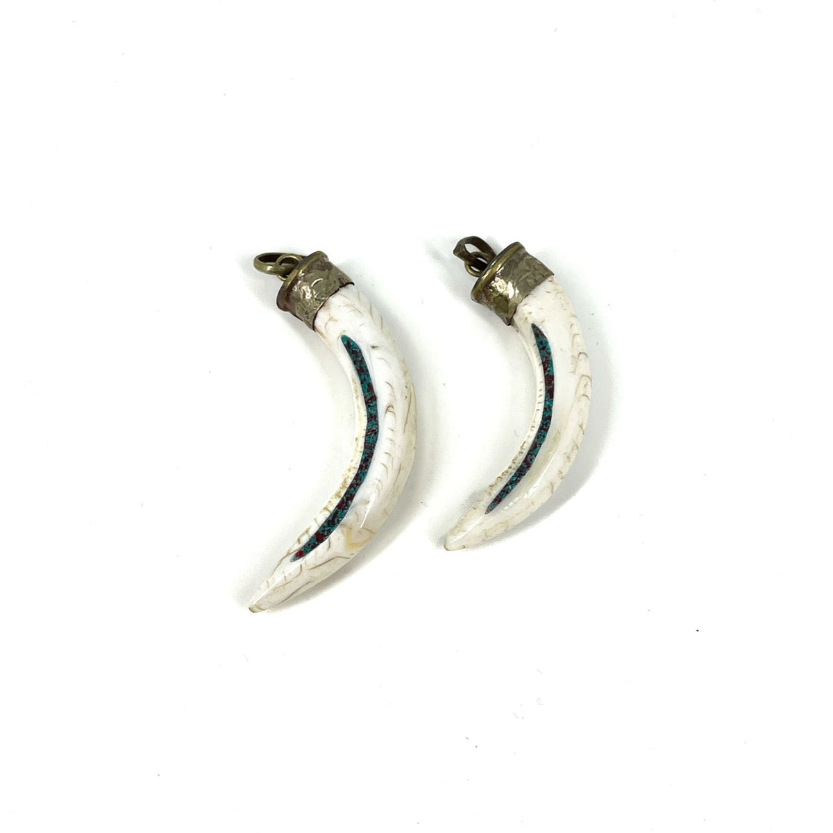 2 Sacred Chank Shell Pendants Tibet – Africa Direct