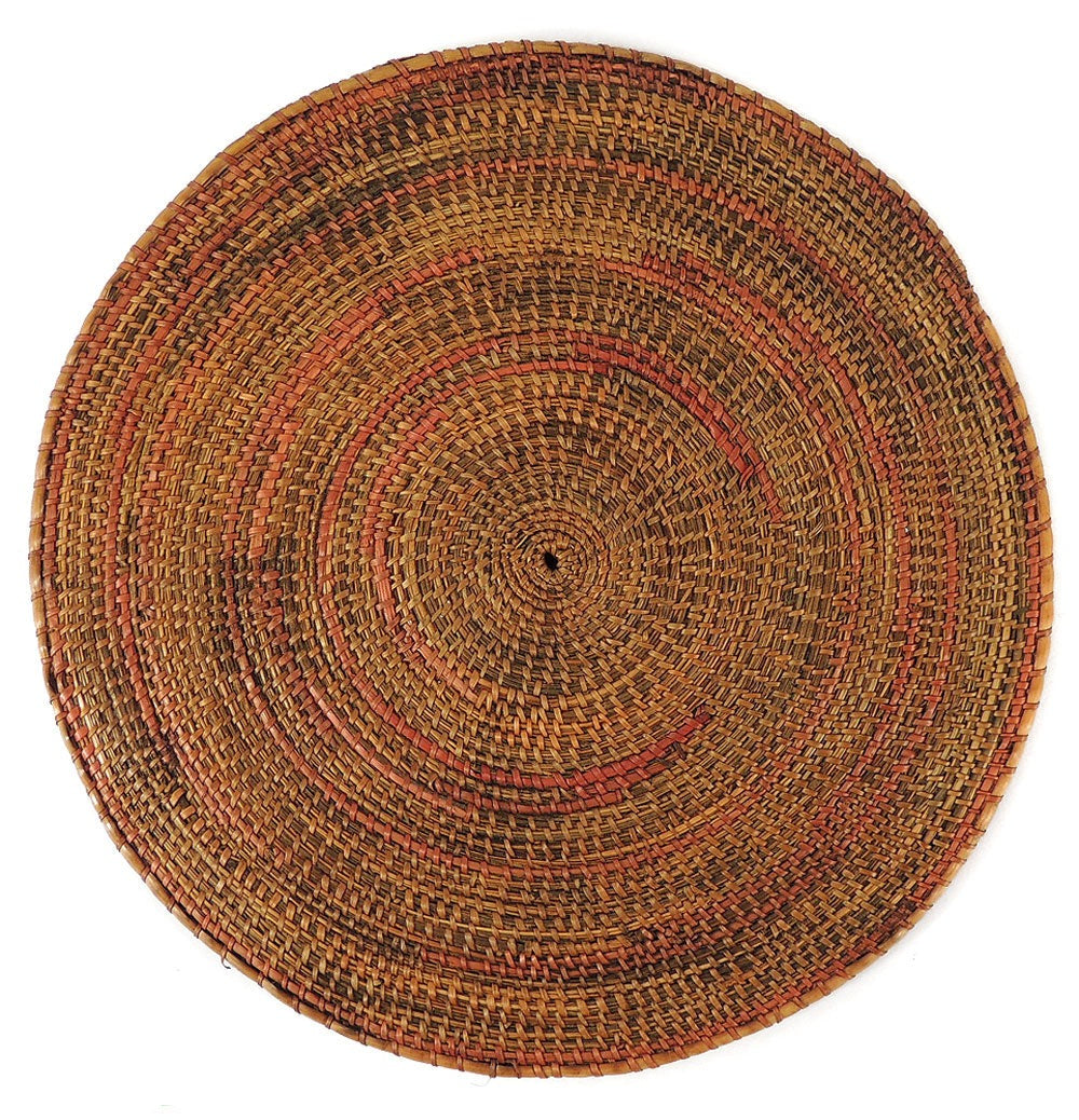Tutsi Tight Weave Flat Basket Rwanda – Africa Direct
