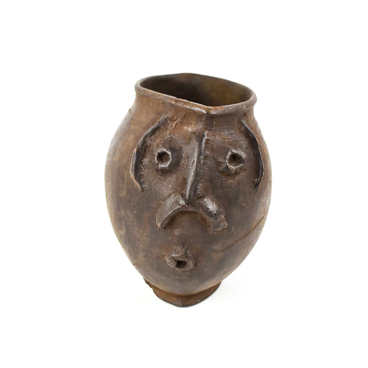 Shi Bashi Pitcher with Face Congo – Africa Direct
