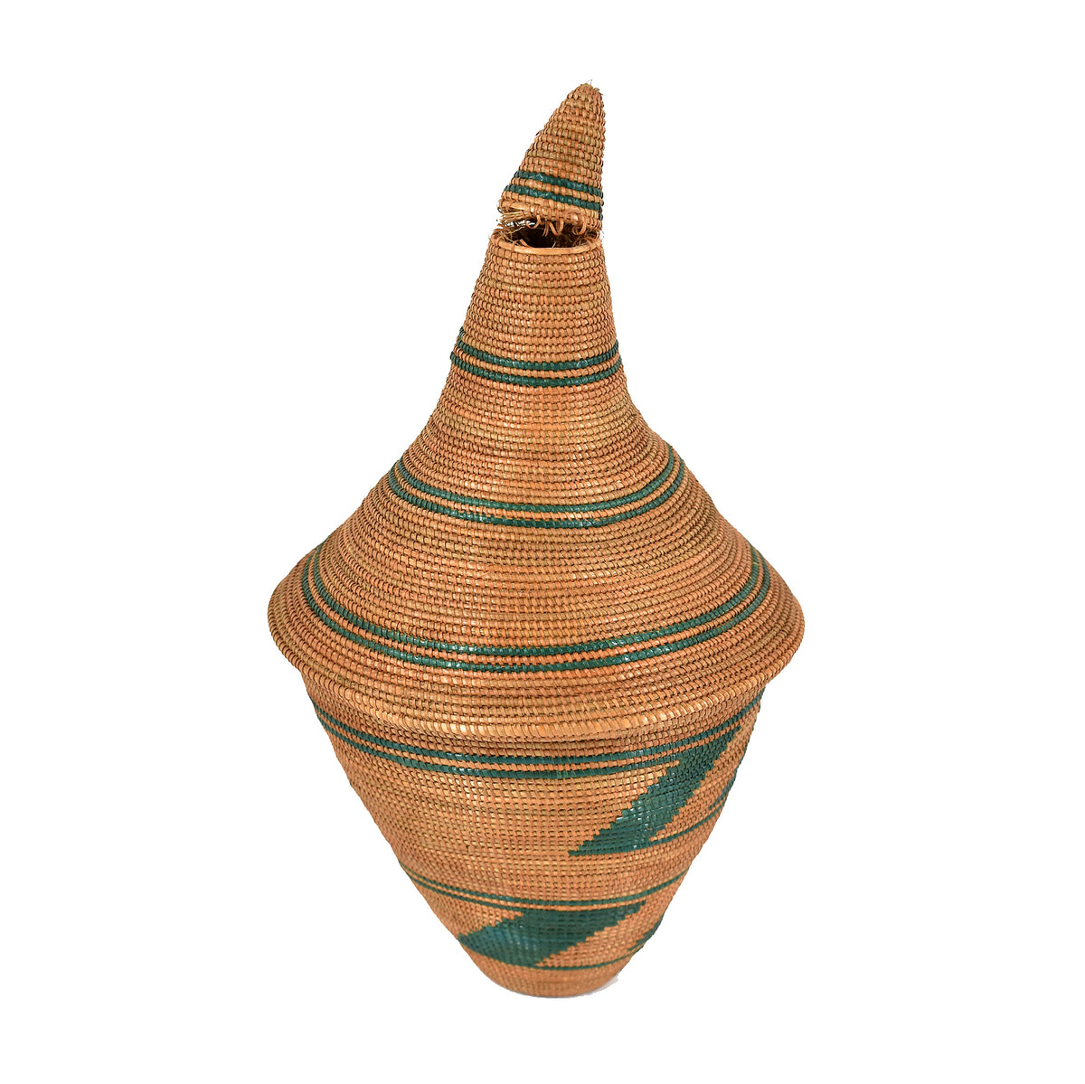 Tutsi Lidded Basket Rwanda – Africa Direct