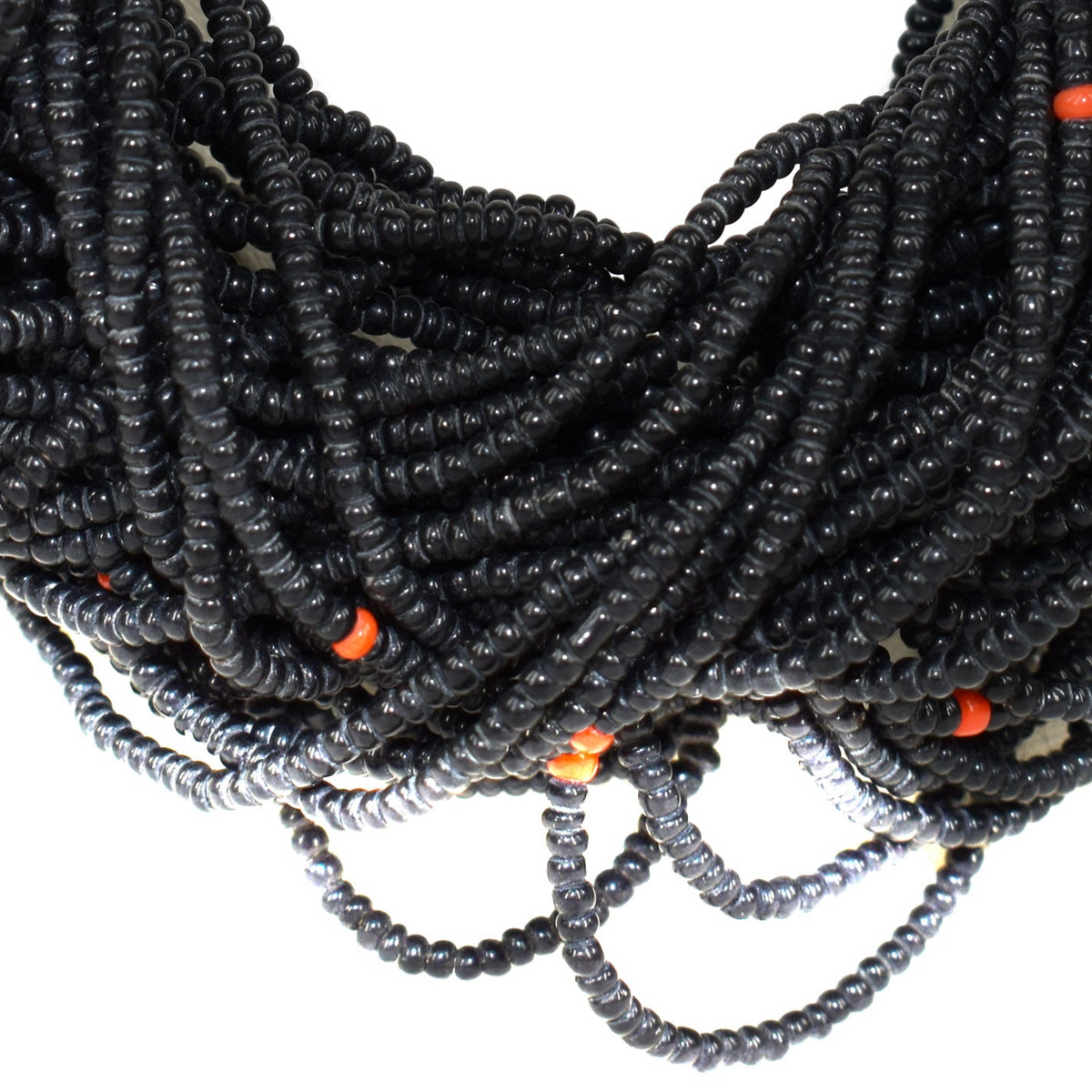 Baule Tamba Black Seed Bead Necklace – Africa Direct