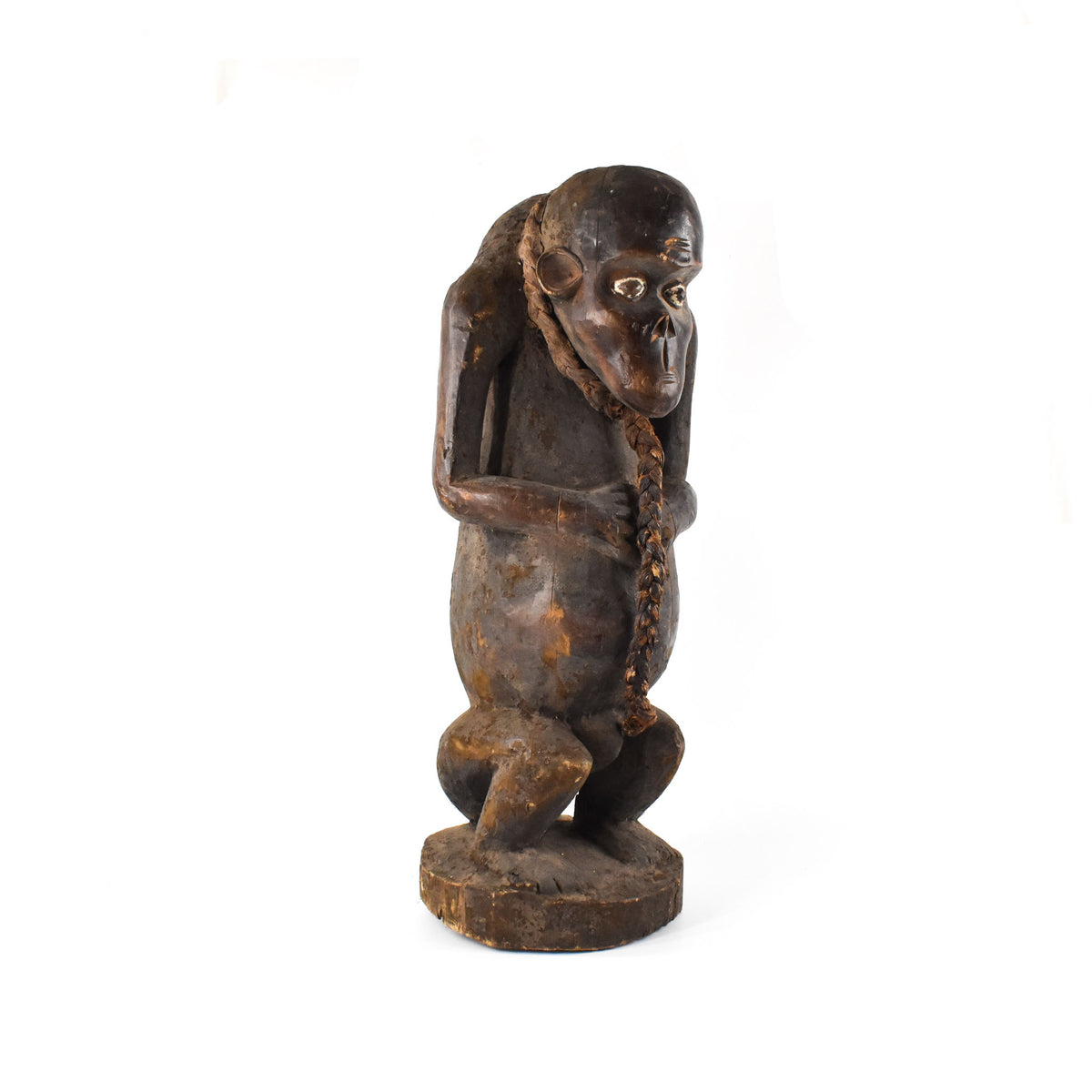 Bulu Gorilla Figure Encrusted Patina Cameroon – Africa Direct