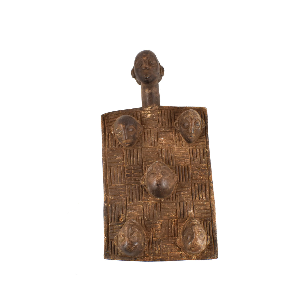 Luba Wood Memory Plank Figure Congo – Africa Direct