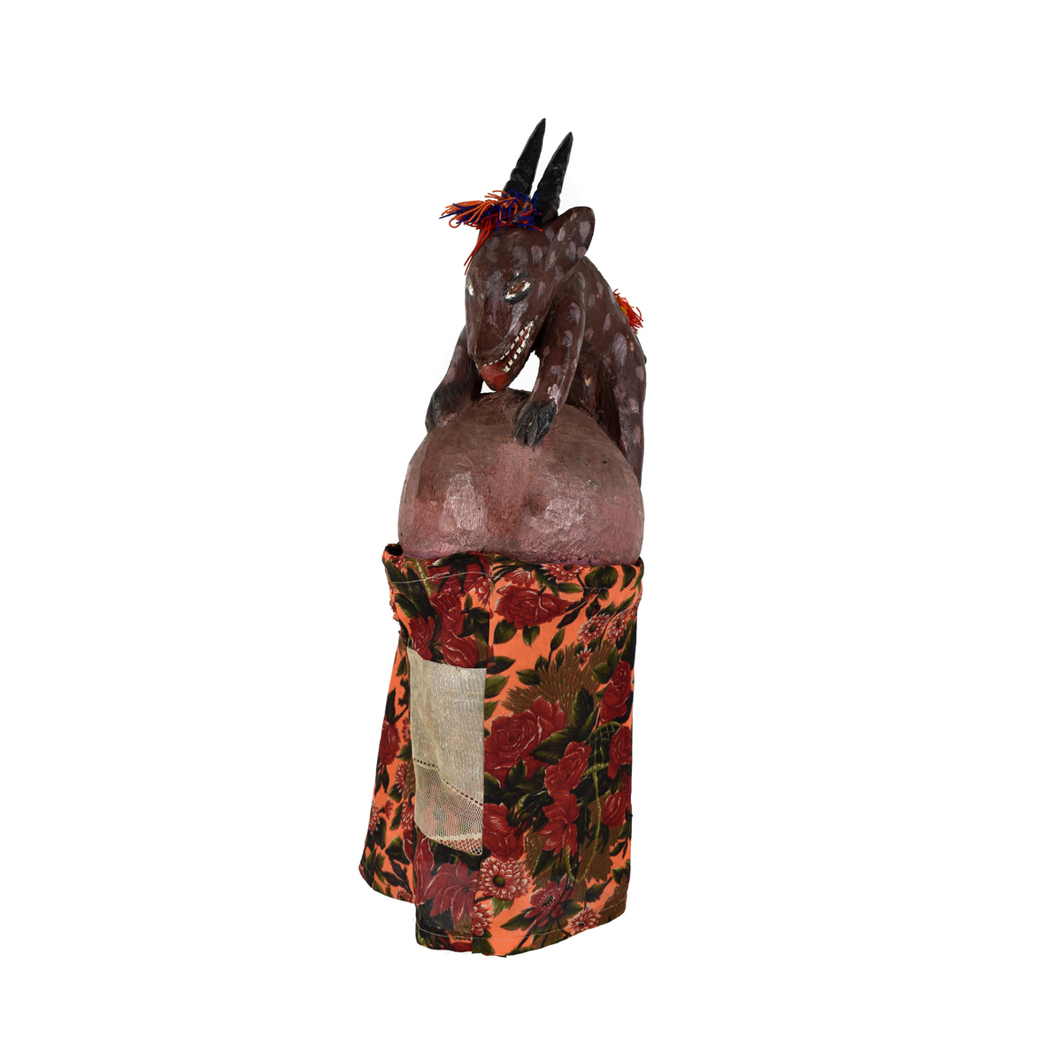 Temne Animal Figure Helmet Mask Sierra Leone – Africa Direct