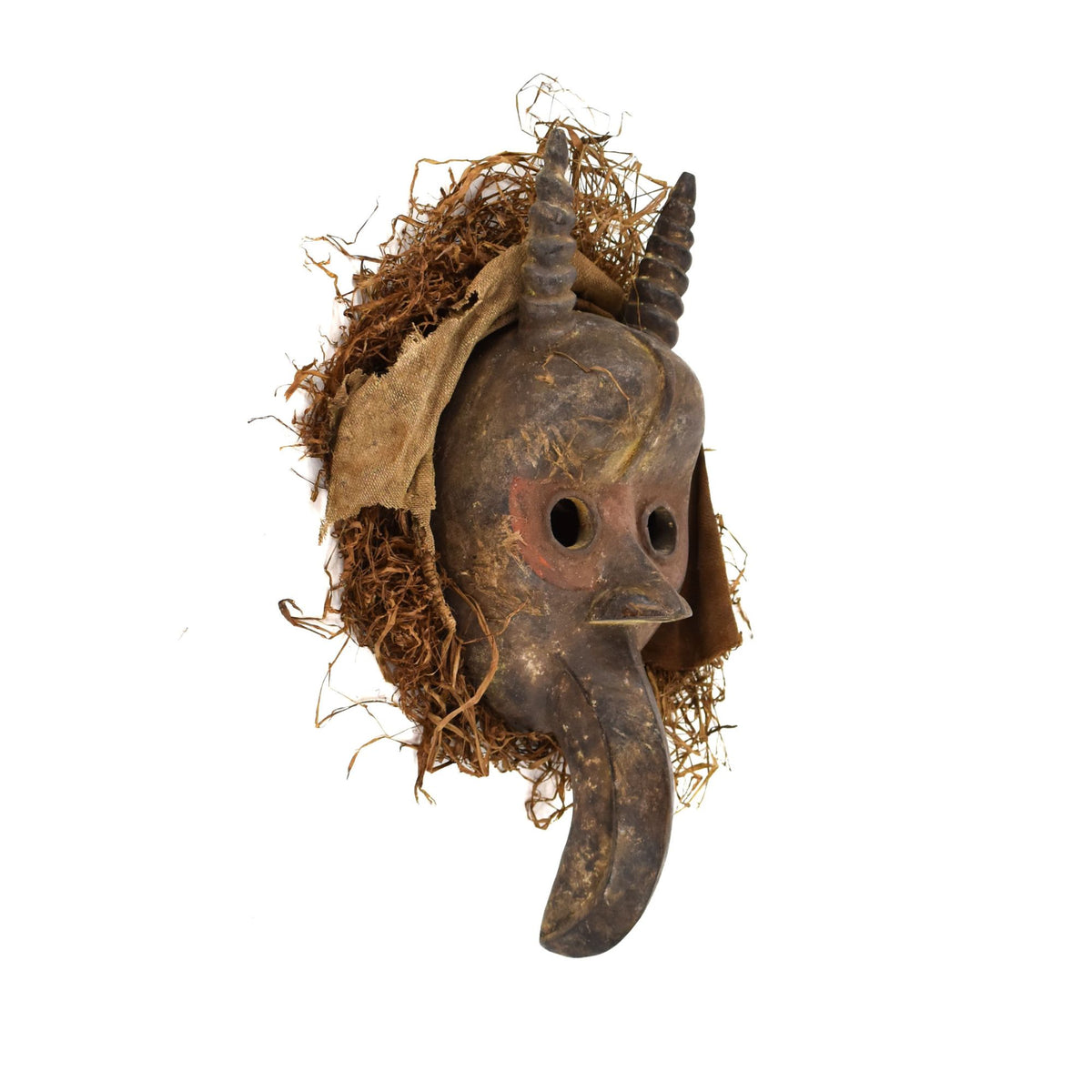 Dan Bird Mask with Horns Côte d'Ivoire – Africa Direct