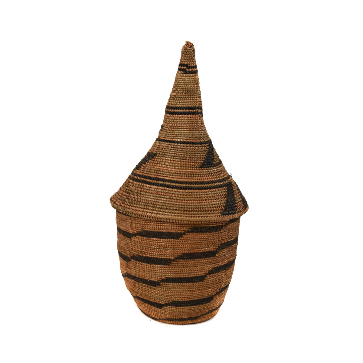 Tutsi Basket with Lid Rwanda – Africa Direct