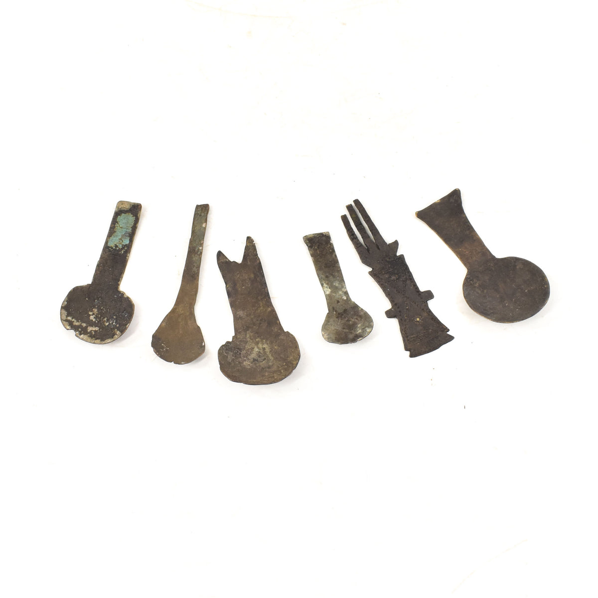 6 Asante Brass Gold Dust Spoons Côte d'Ivoire – Africa Direct