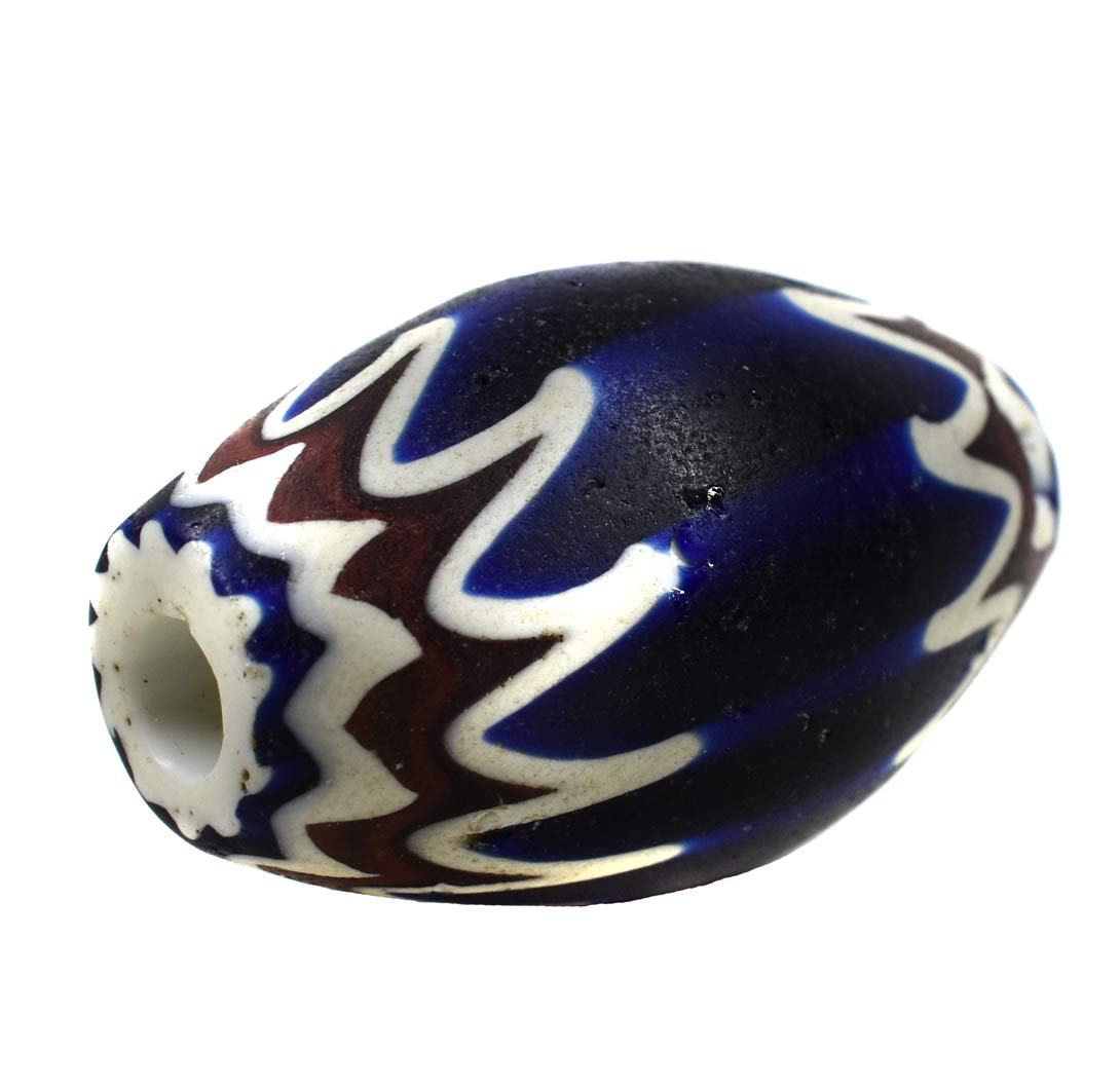 Six-Layer Chevron Venetian Trade Bead 50mm – Africa Direct